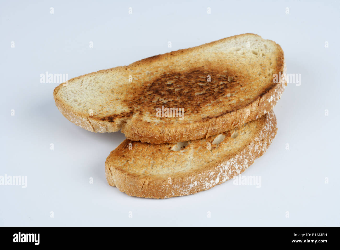 Toasted farmhouse bread slice Stock Photo - Alamy