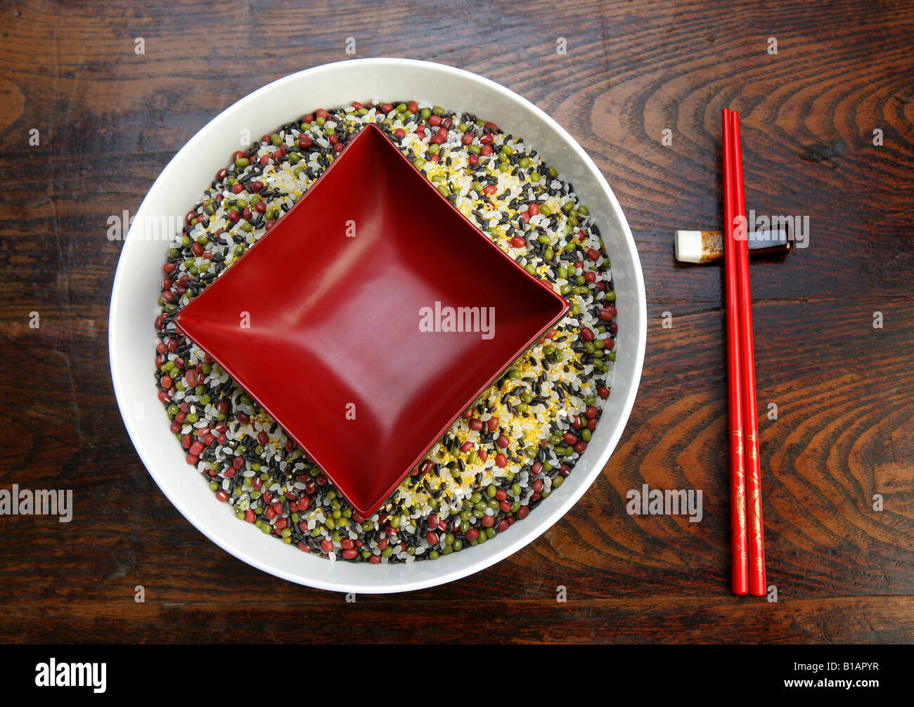 close-up of a bowl of corns mixed Stock Photo - Alamy