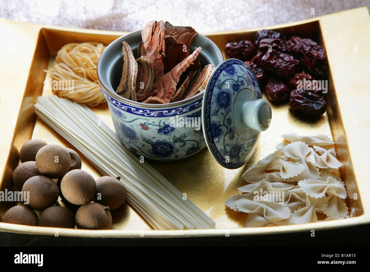 mixture of chinese food Stock Photo - Alamy