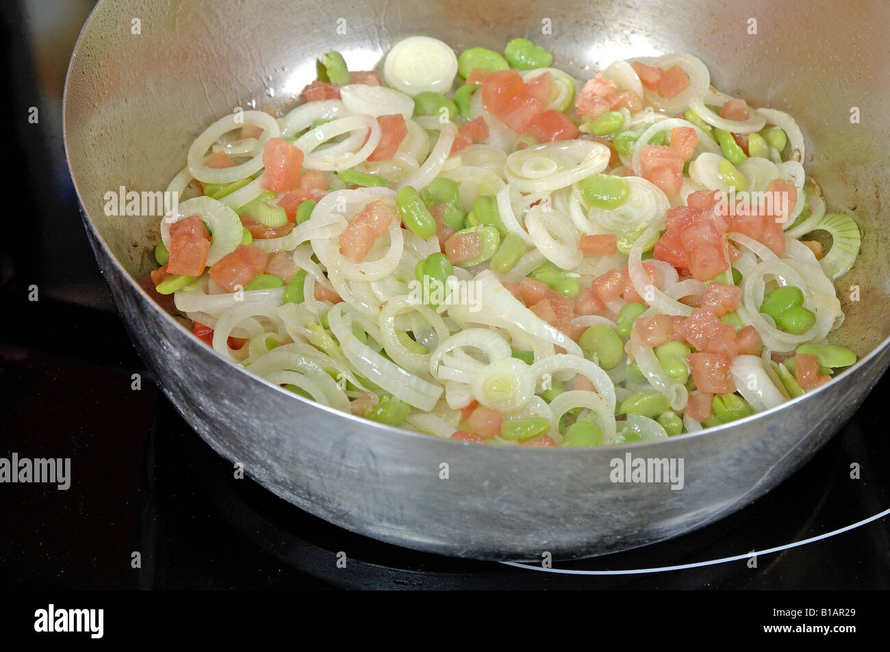 Step 4 Stuffed baby squid Stock Photo - Alamy