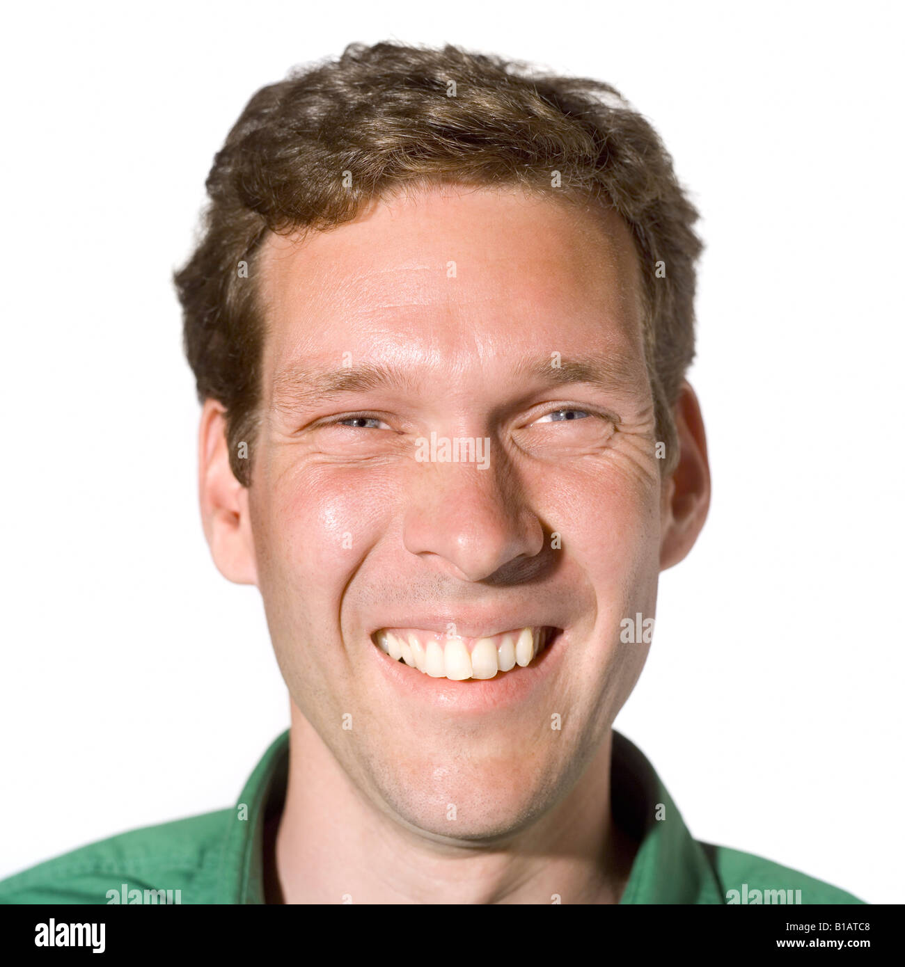 Man smiling, portrait Stock Photo - Alamy