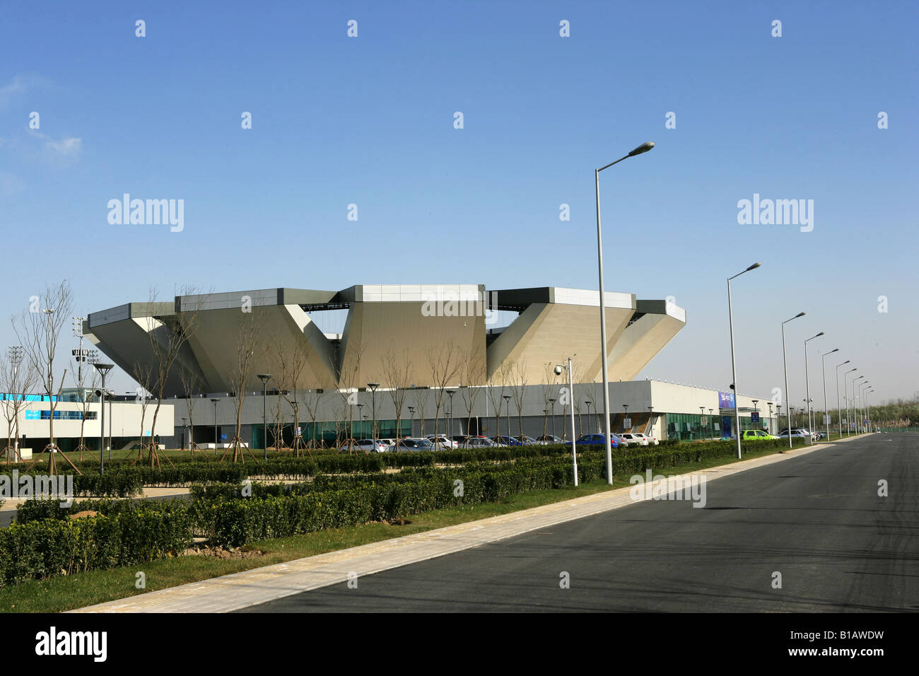 Olympic Green Tennis Center,Beijing,China Stock Photo - Alamy