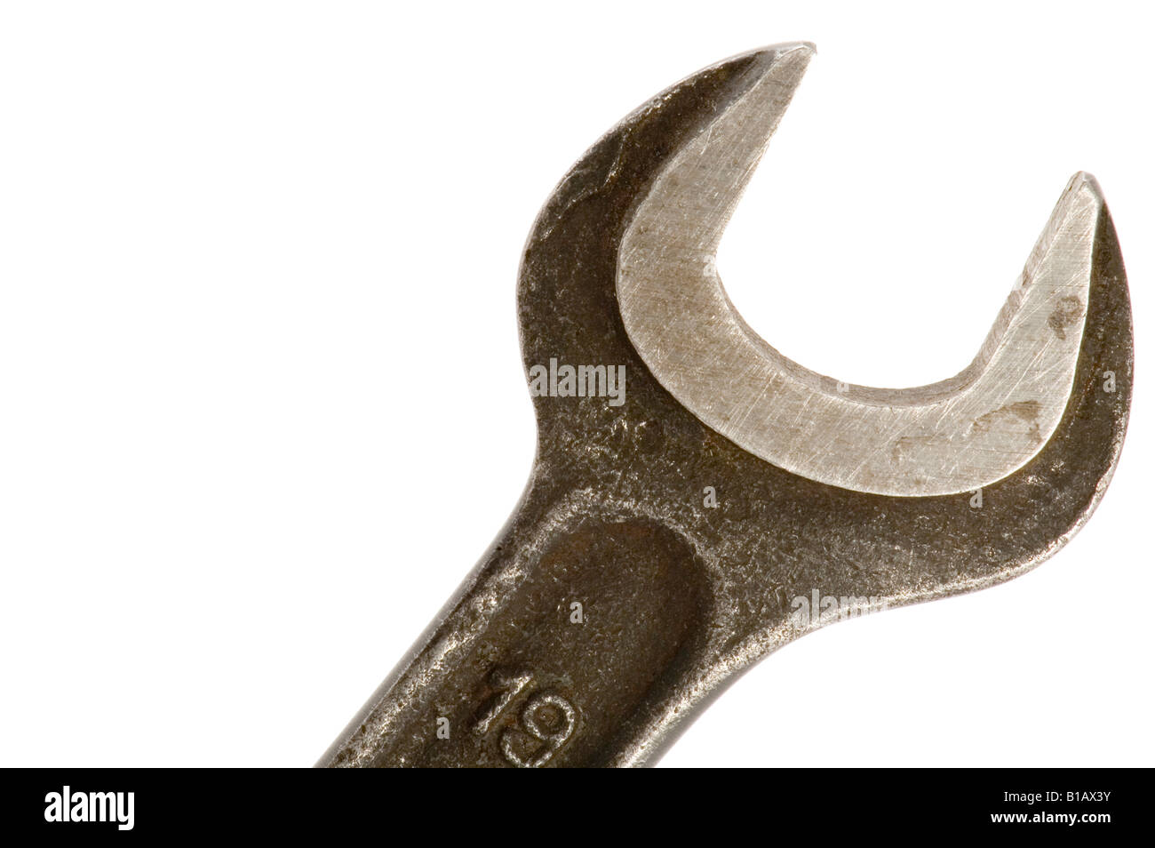 object on white tool wrench Stock Photo - Alamy