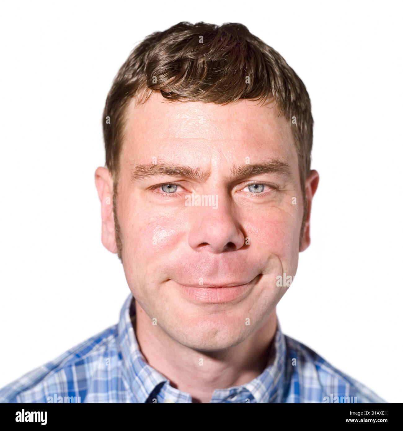 Portrait of a man, smiling Stock Photo - Alamy