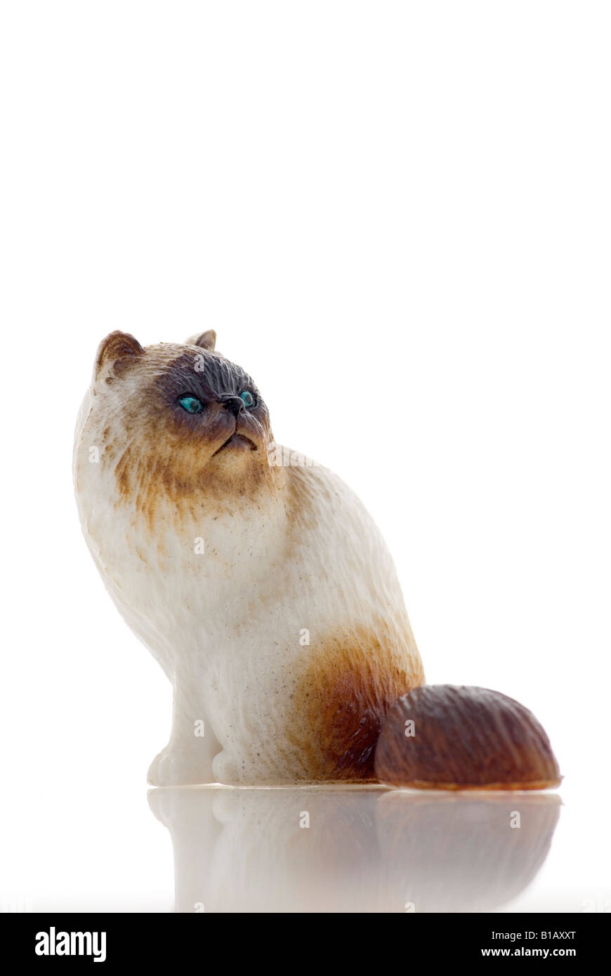 Toy plastic cat Stock Photo - Alamy