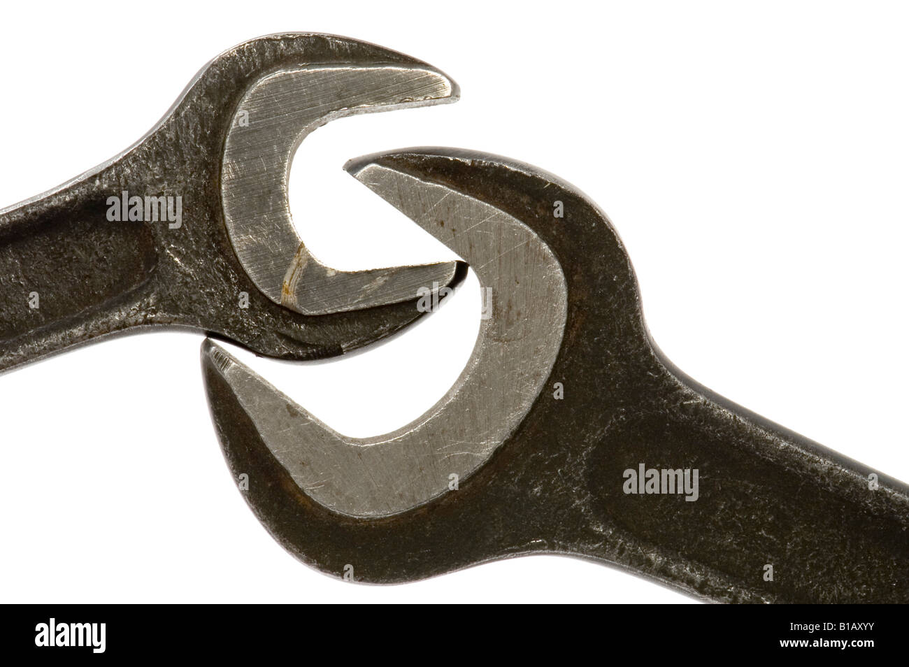 object on white tool wrench Stock Photo - Alamy