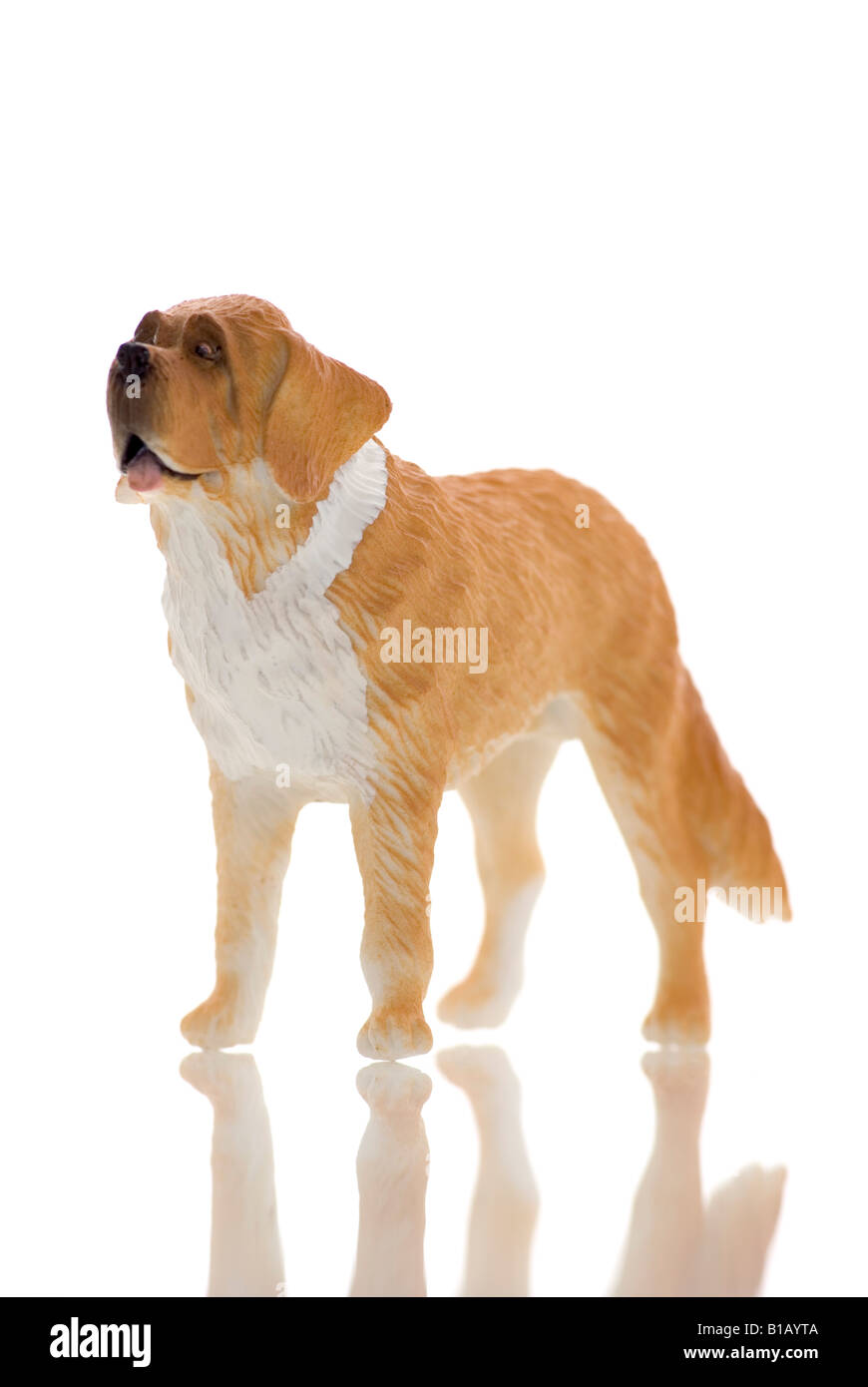 Plastic Figurine of a Dog Stock Photo - Alamy