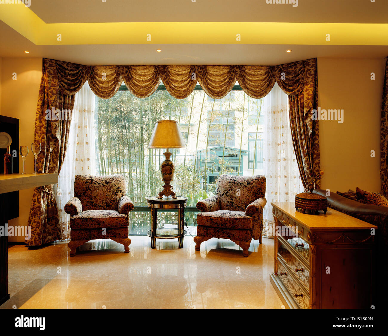 interior of a living room Stock Photo - Alamy