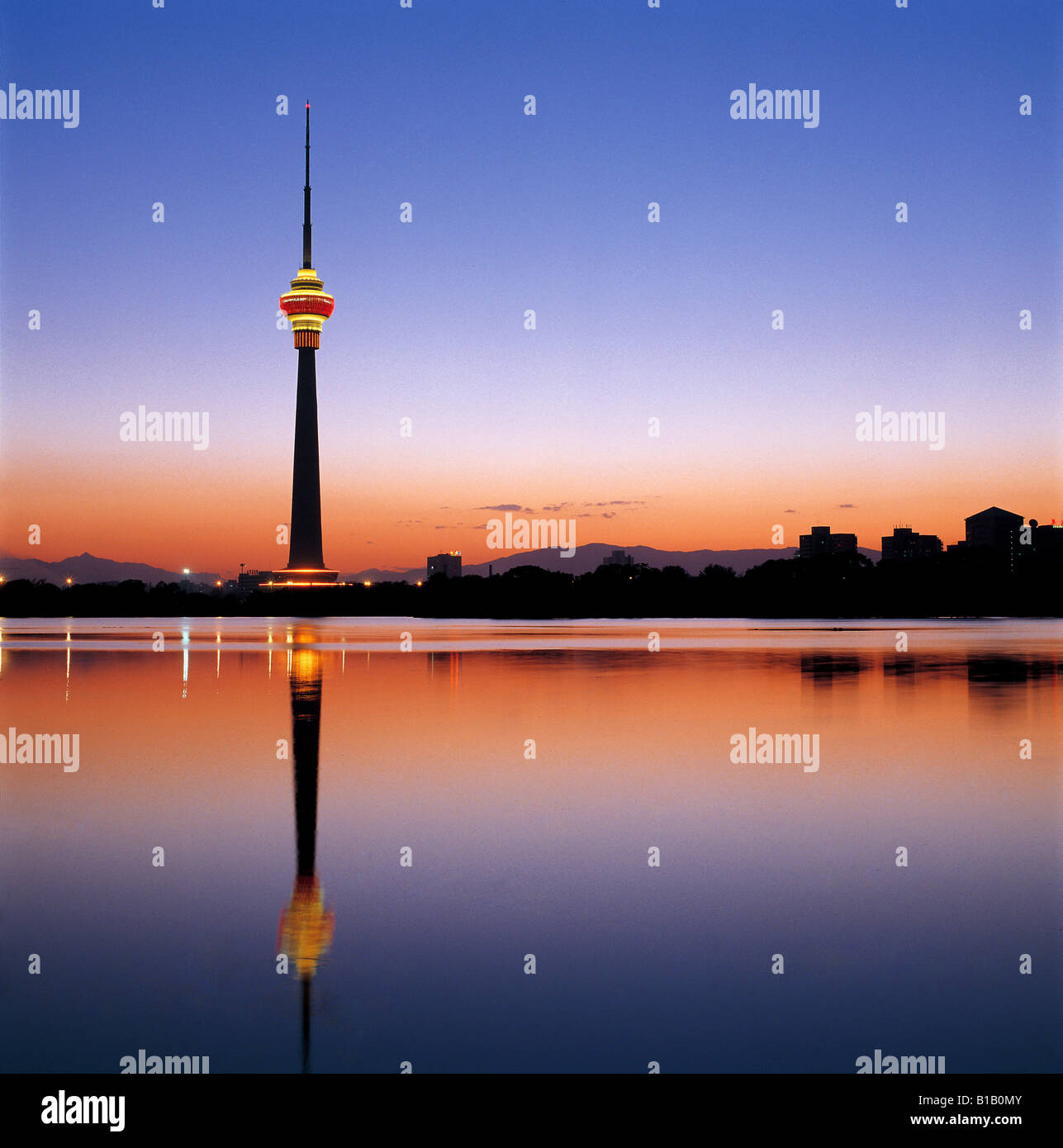 Central Radio and TV Tower,Beijing,China Stock Photo - Alamy