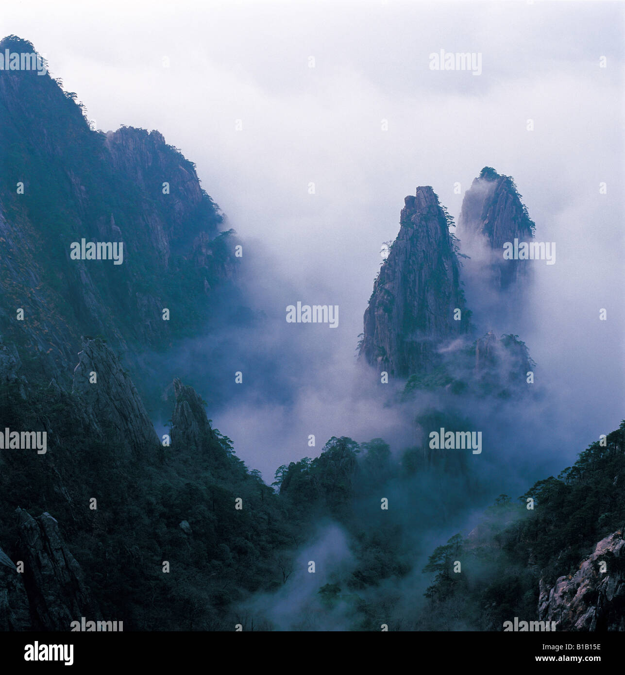 scenic of Mt. Huang,Anhui,China Stock Photo - Alamy