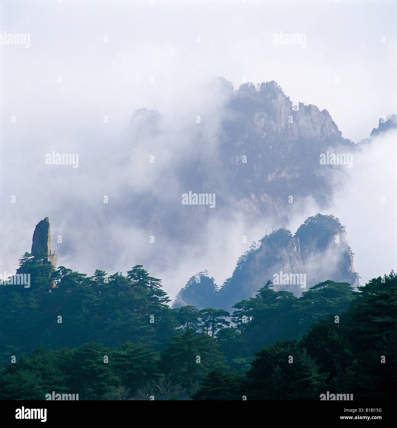 scenic of Mt. Huang,Anhui,China Stock Photo - Alamy