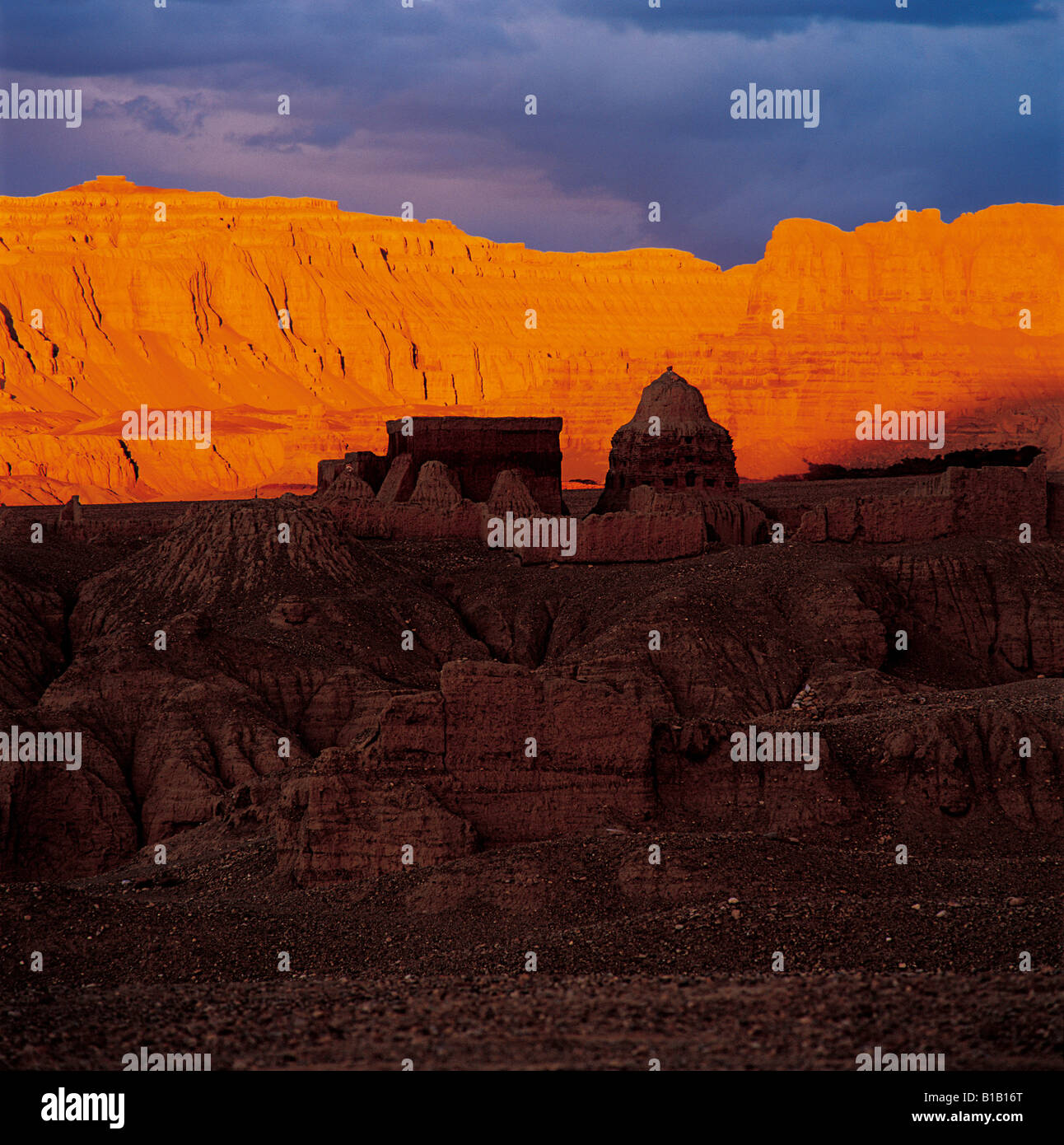 Zhada Clay Forest,Tibet,China Stock Photo - Alamy