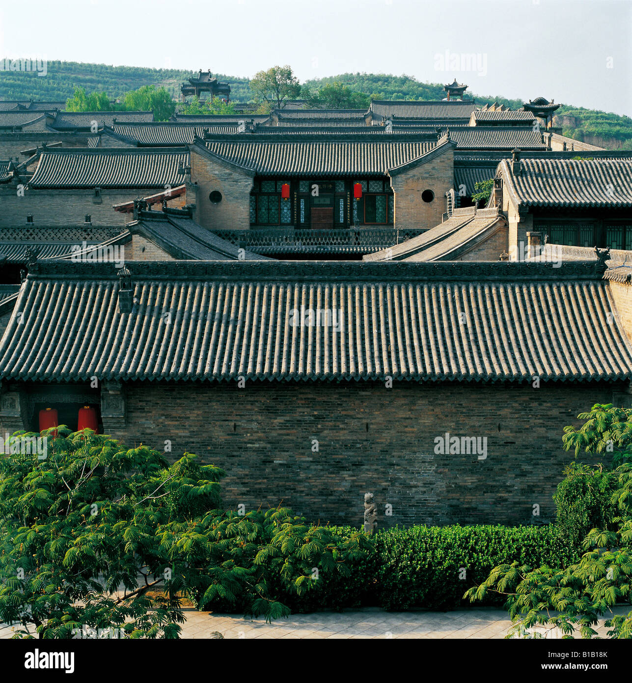 The grand courtyard of the wangs hi-res stock photography and images ...