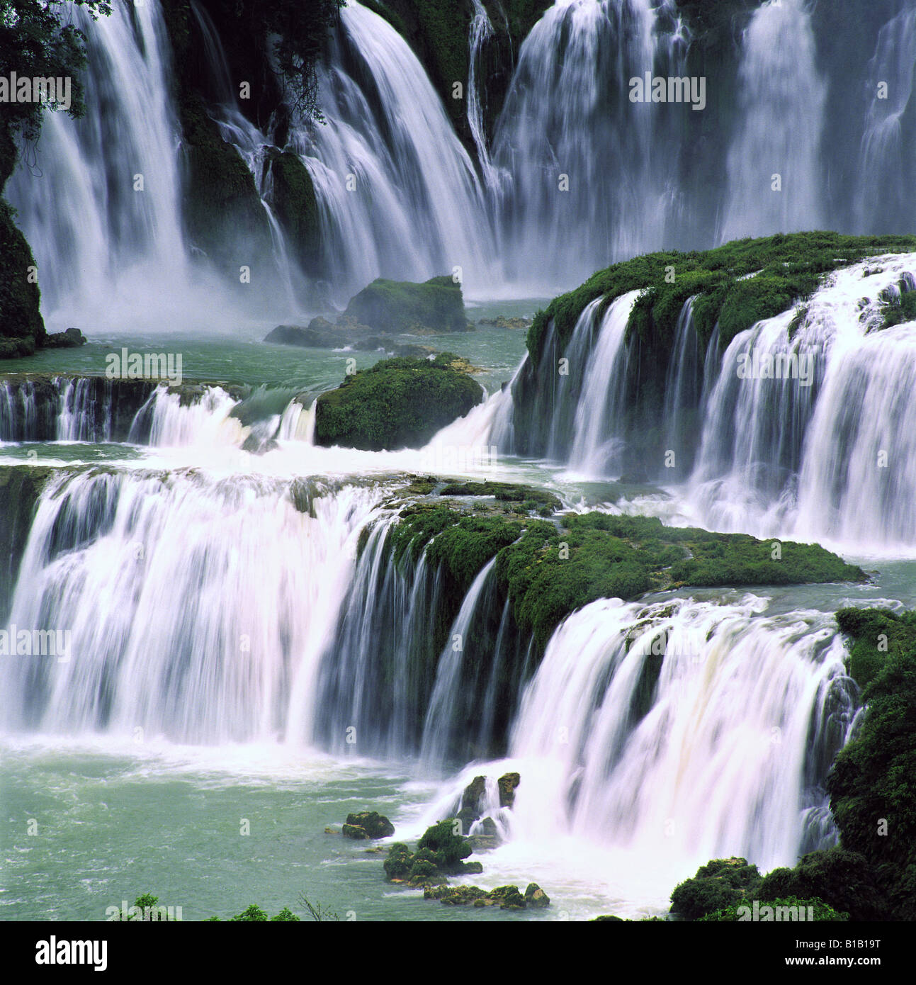 waterfall at Detian,Guangxi,China Stock Photo - Alamy