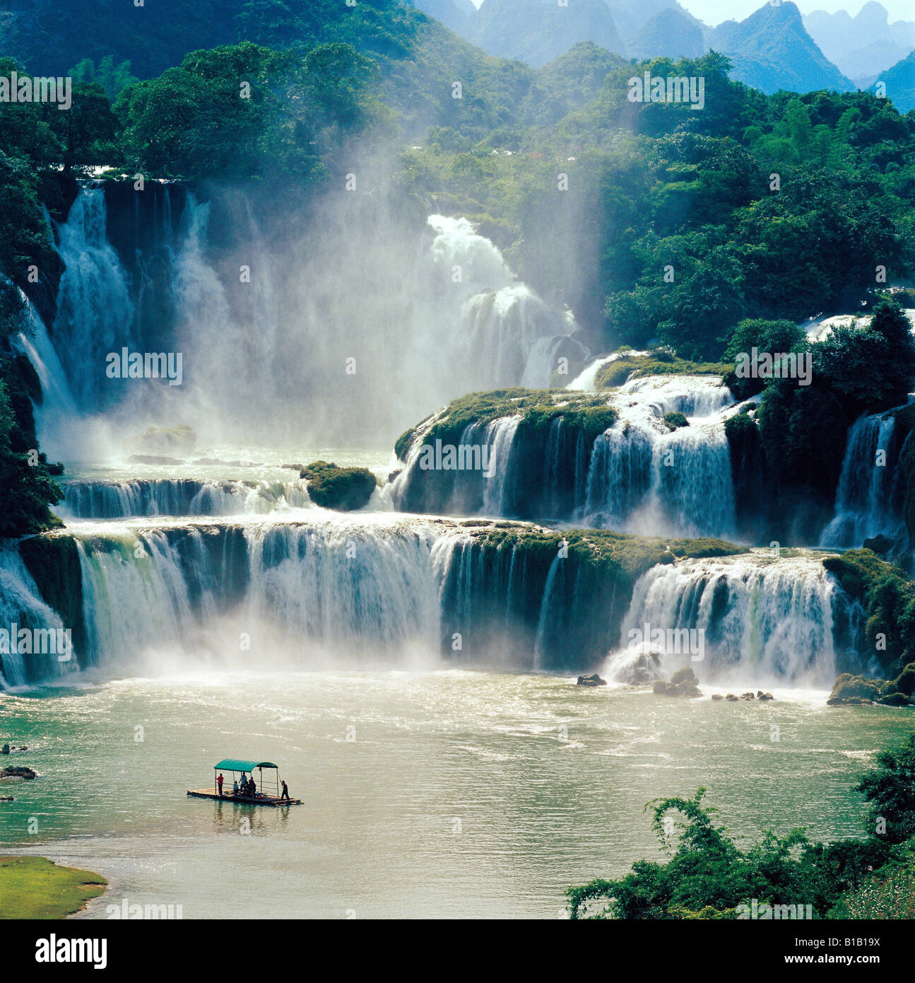 waterfall at Detian,Guangxi,China Stock Photo - Alamy