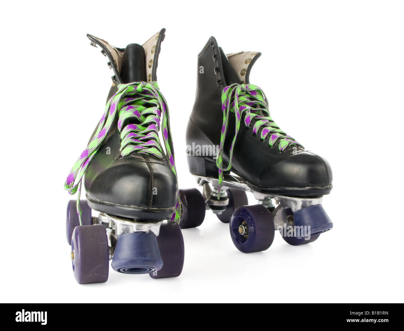 Retro roller skates hi-res stock photography and images - Alamy