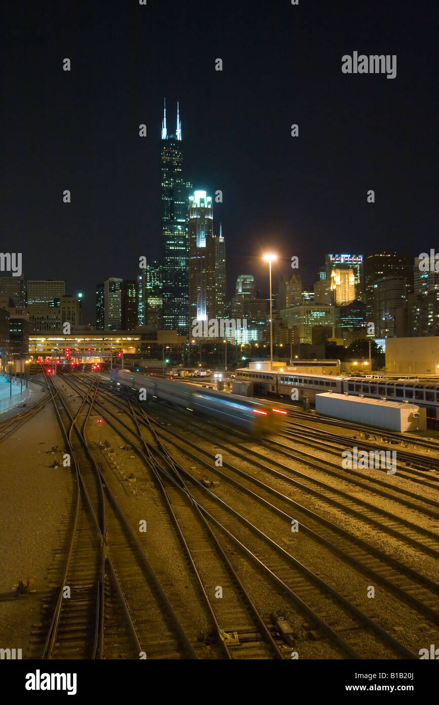 Chicago amtrak hi-res stock photography and images - Alamy