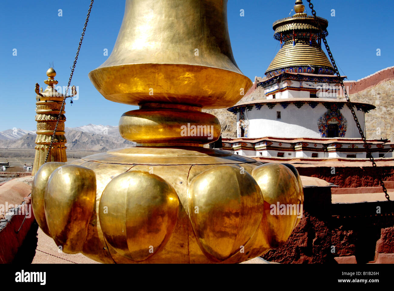 temple in Tibet,China Stock Photo - Alamy