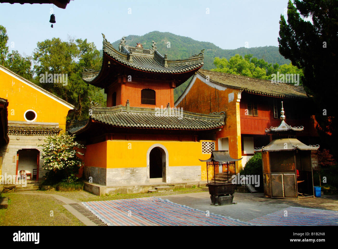 Guoqing Temple,Tiantai,Zhejiang,Sui Dynasty Stock Photo - Alamy