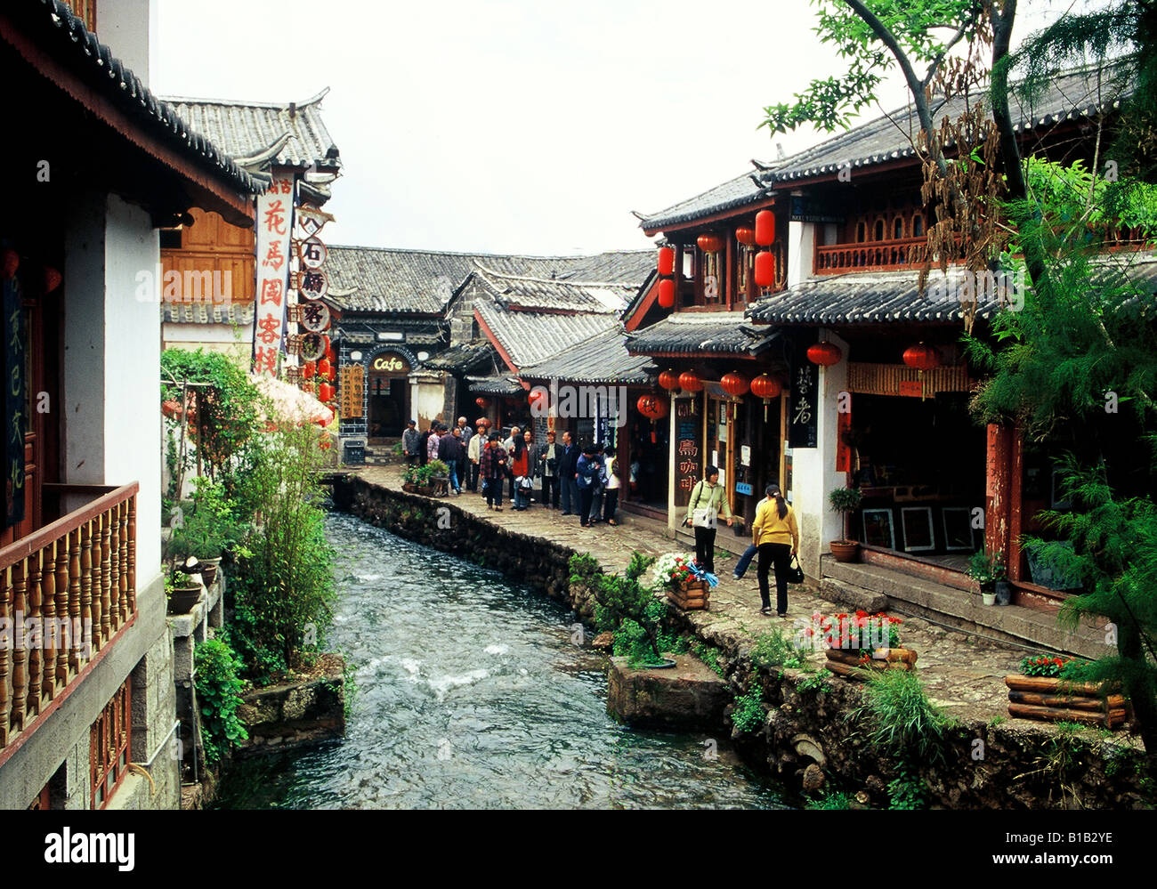 old town of Lijiang,Yunnan,China Stock Photo - Alamy