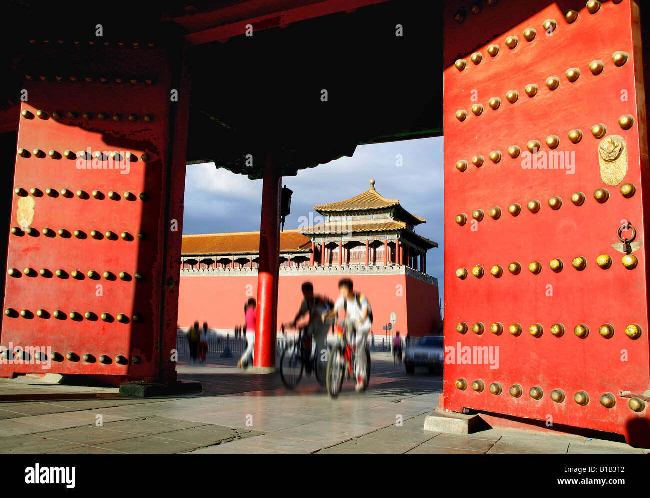 gate of Forbidden City,Beijing,China Stock Photo - Alamy