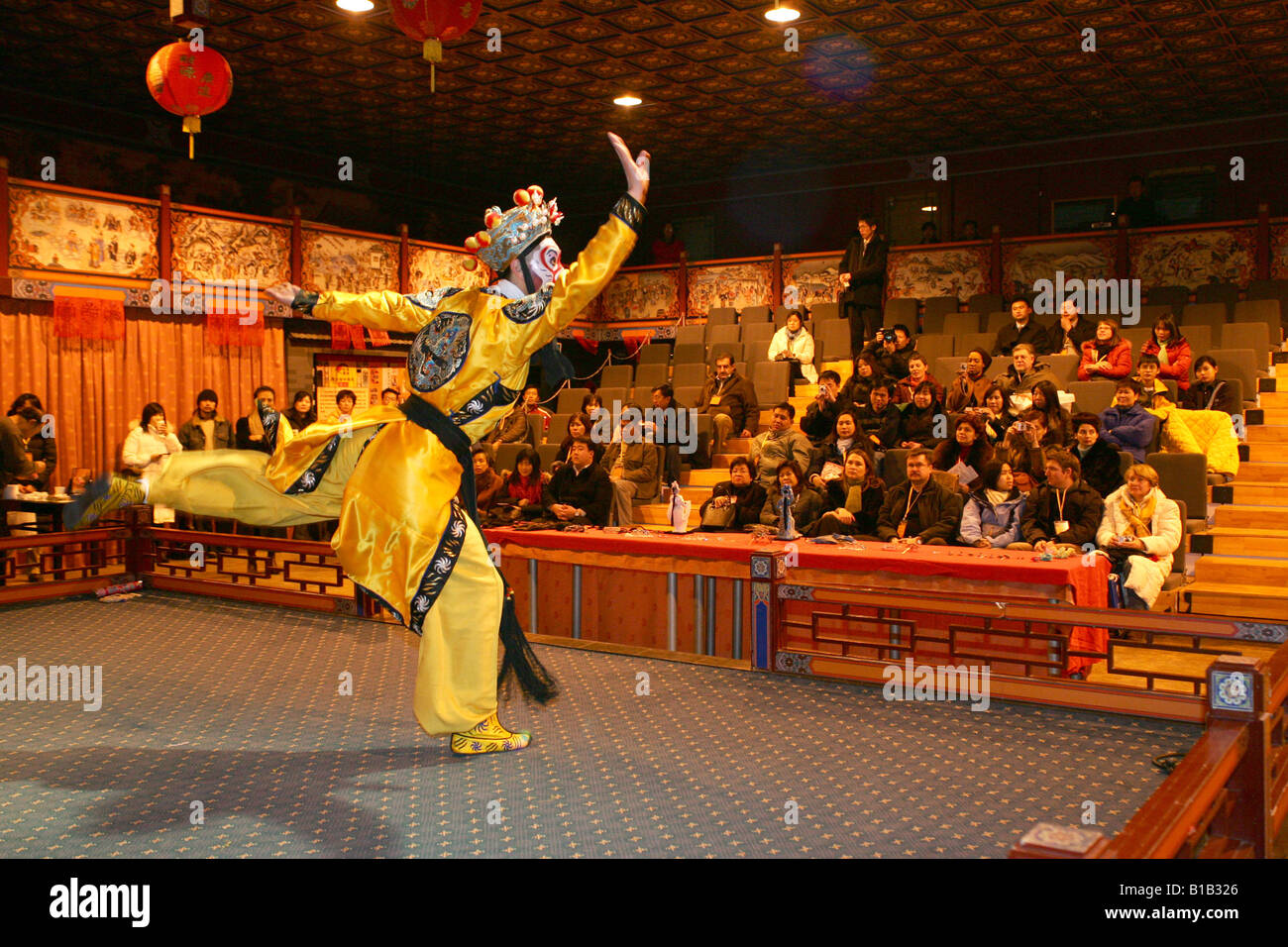 Beijing Opera in theater Stock Photo - Alamy