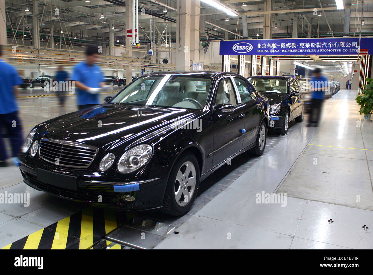 new Benz factory,Beijing,China Stock Photo - Alamy