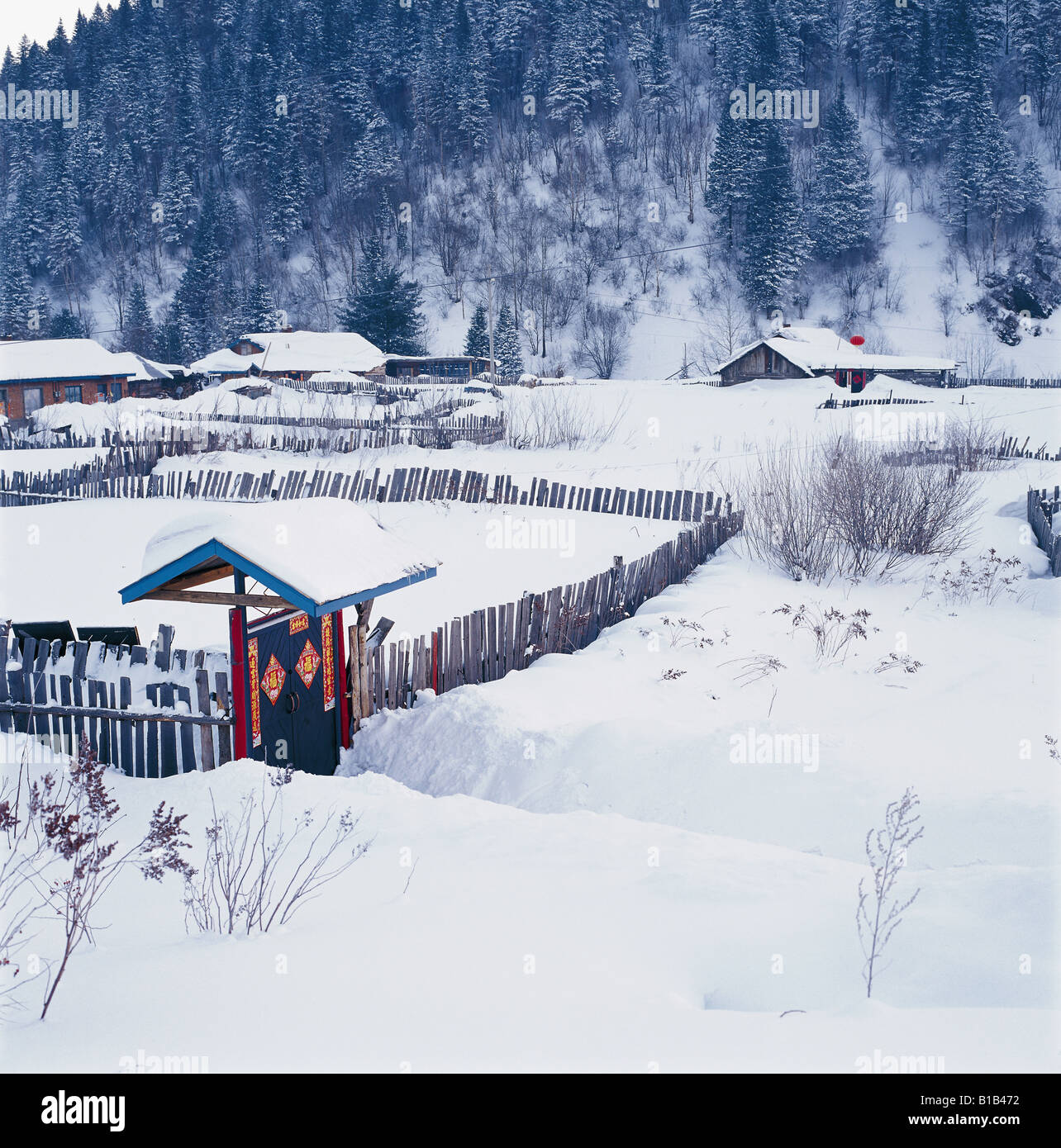 Chinese snow country hi-res stock photography and images - Alamy