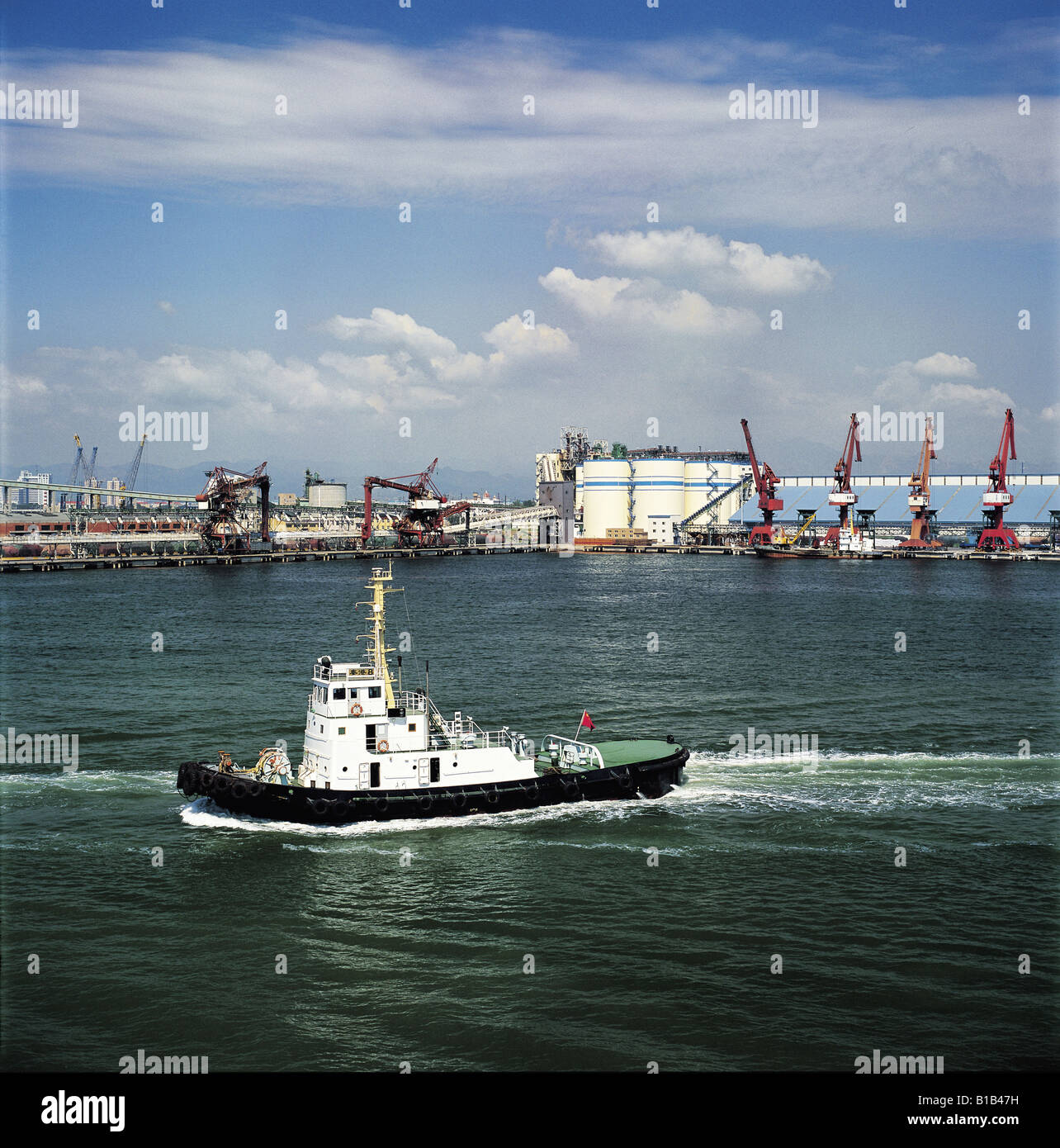 boat and marina,Qinhuangdao,Hebei,China Stock Photo - Alamy