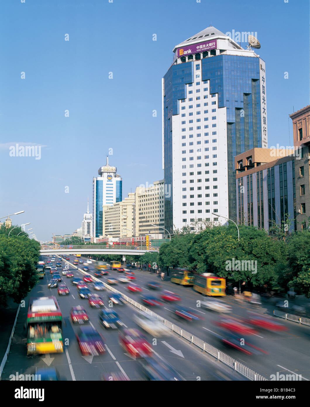 streetscape at Fuxingmen,Beijing,China Stock Photo - Alamy