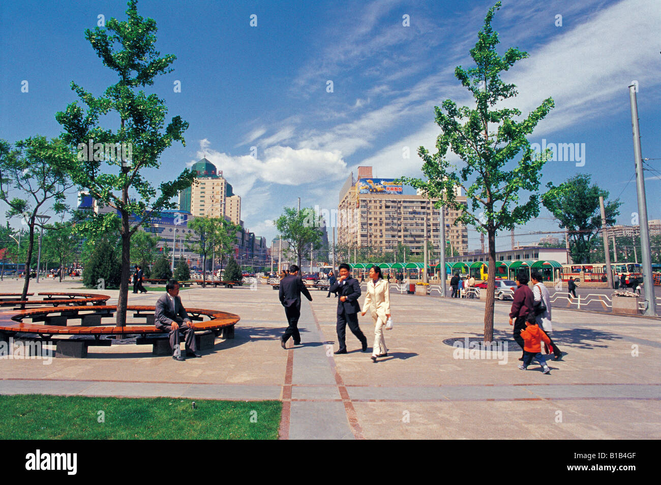 streetscape at Dongdaqiao,Beijing,China Stock Photo - Alamy