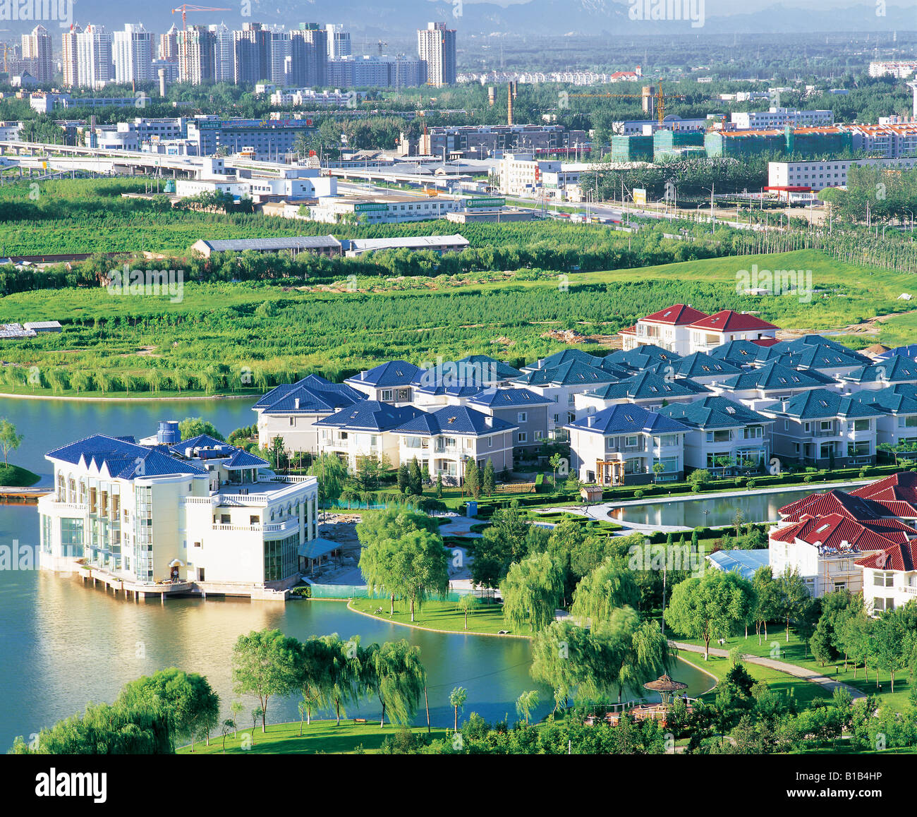 Purple Jade Villas,Beijing,China Stock Photo - Alamy