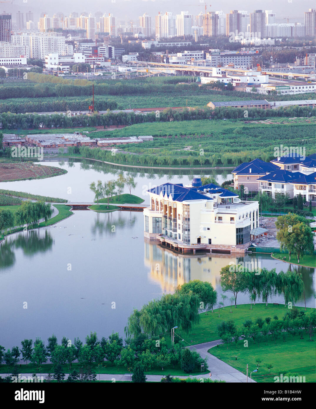 Purple Jade Villas,Beijing,China Stock Photo - Alamy