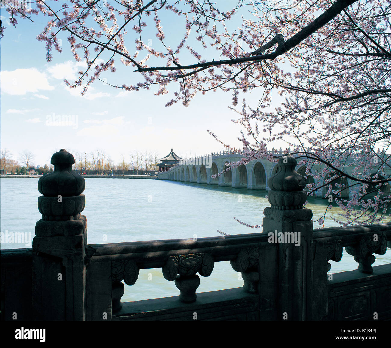seventeen arch bridge in Summer Palace,Beijing,China Stock Photo - Alamy