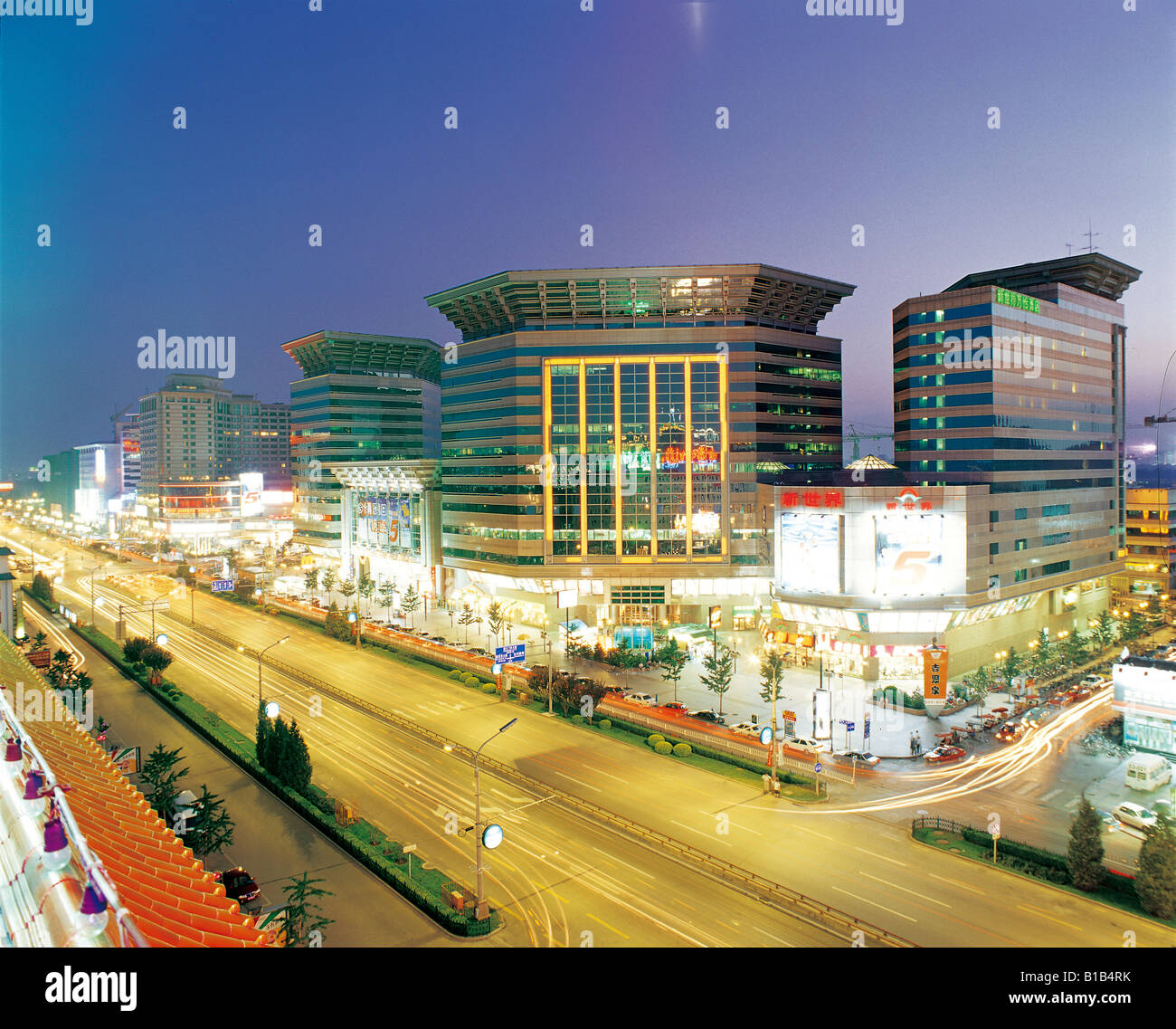 night of Beijing Stock Photo - Alamy