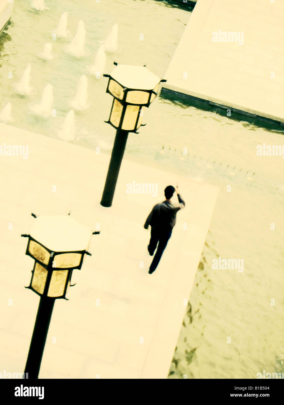 Yellow chinese long lamp hi-res stock photography and images - Alamy