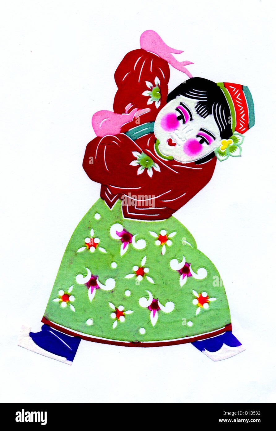 Indigenous woman craft Cut Out Stock Images & Pictures - Alamy