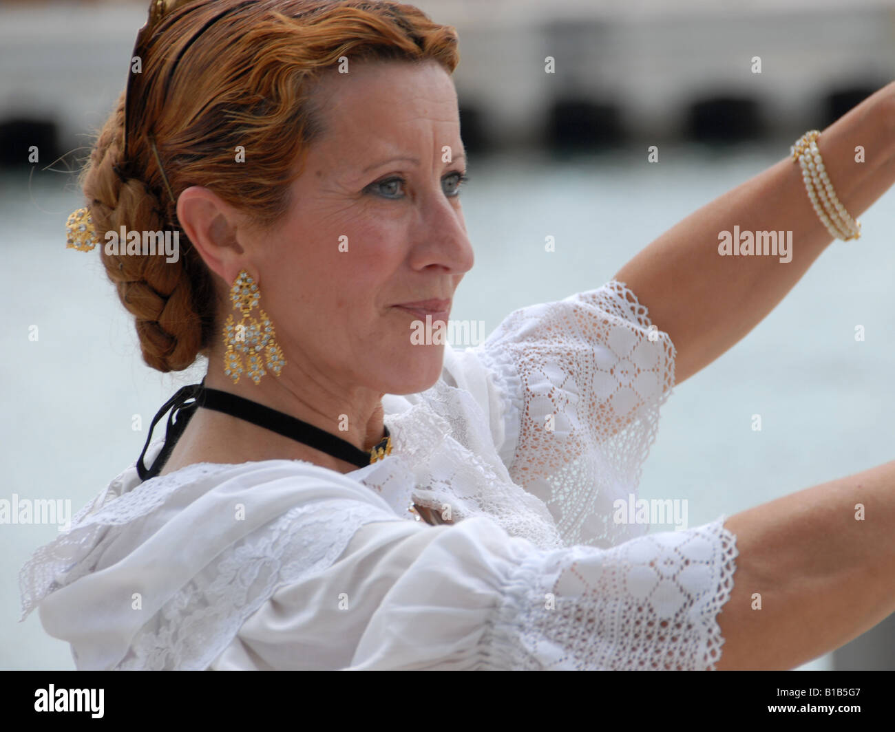 Woman dancing flamenco in hi-res stock photography and images - Alamy
