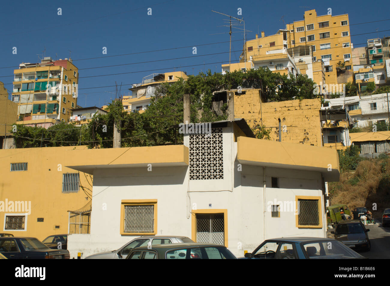 Beirut suburb of Achrafieh Stock Photo - Alamy