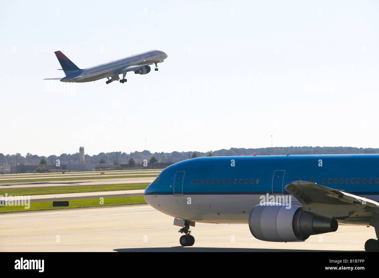 USA, Atlanta, airplane Stock Photo - Alamy
