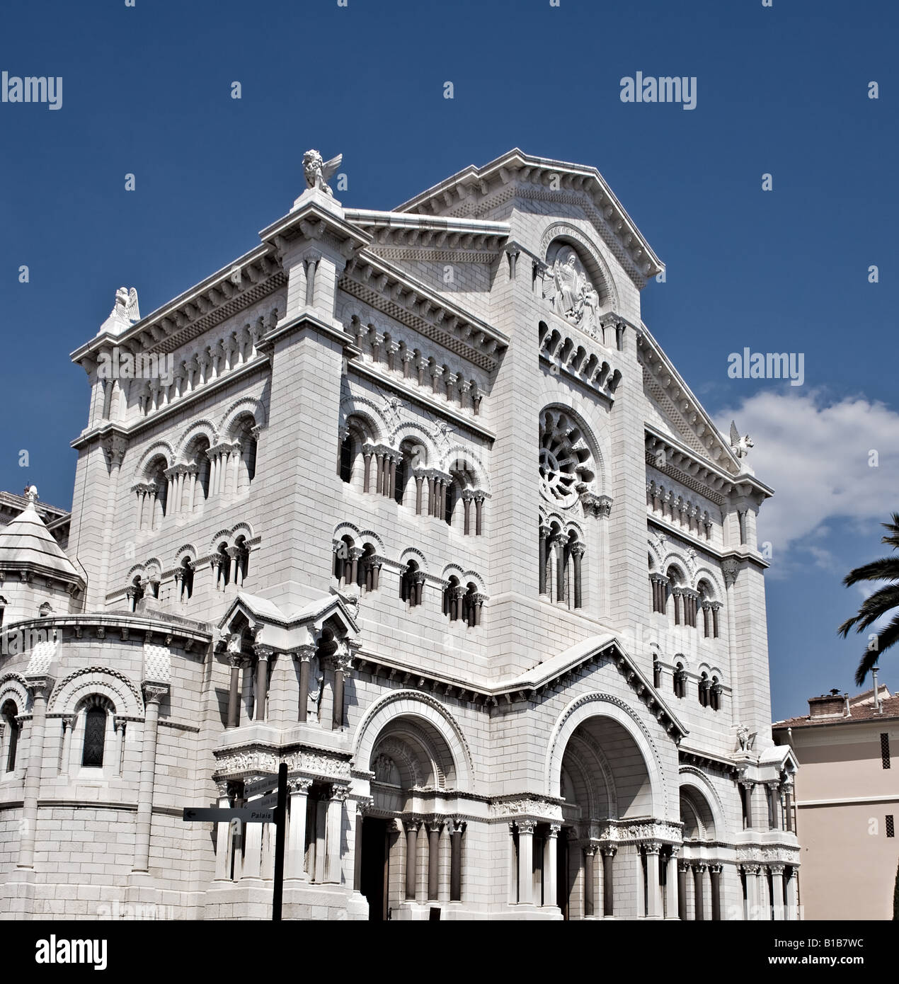 MONACO, MONTE CARLO. Cathedral of Monaco Stock Photo - Alamy