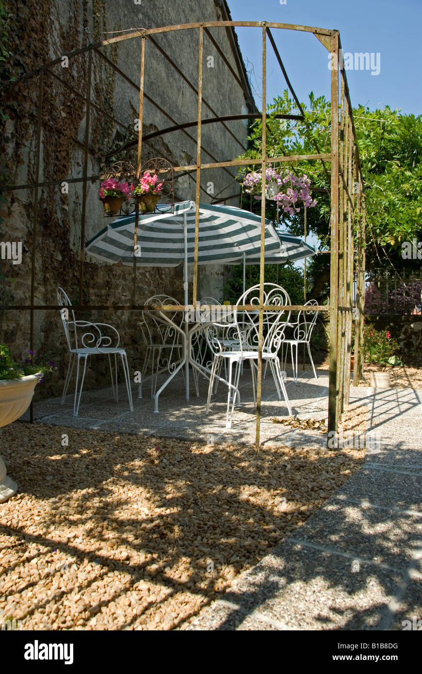 Stock photo of a French Cafe Terrace Stock Photo - Alamy