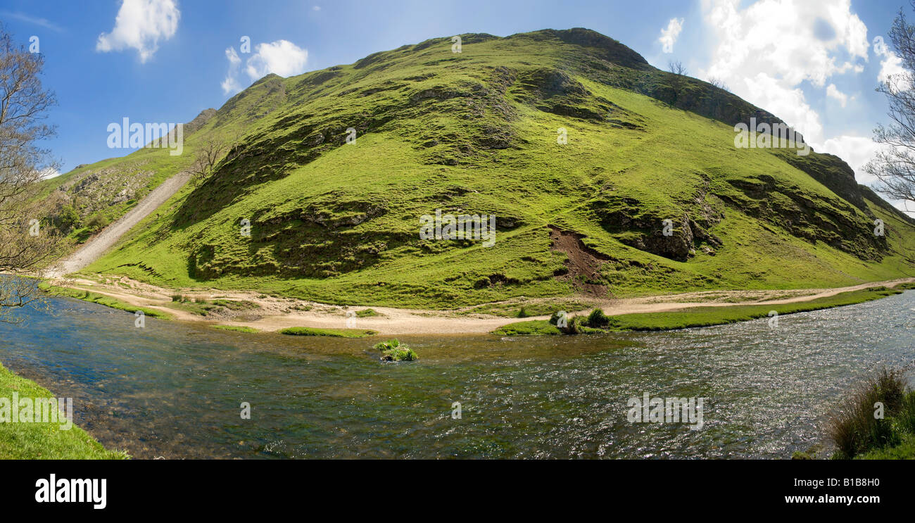 river dove dovedale peak district national park derbyshire ...