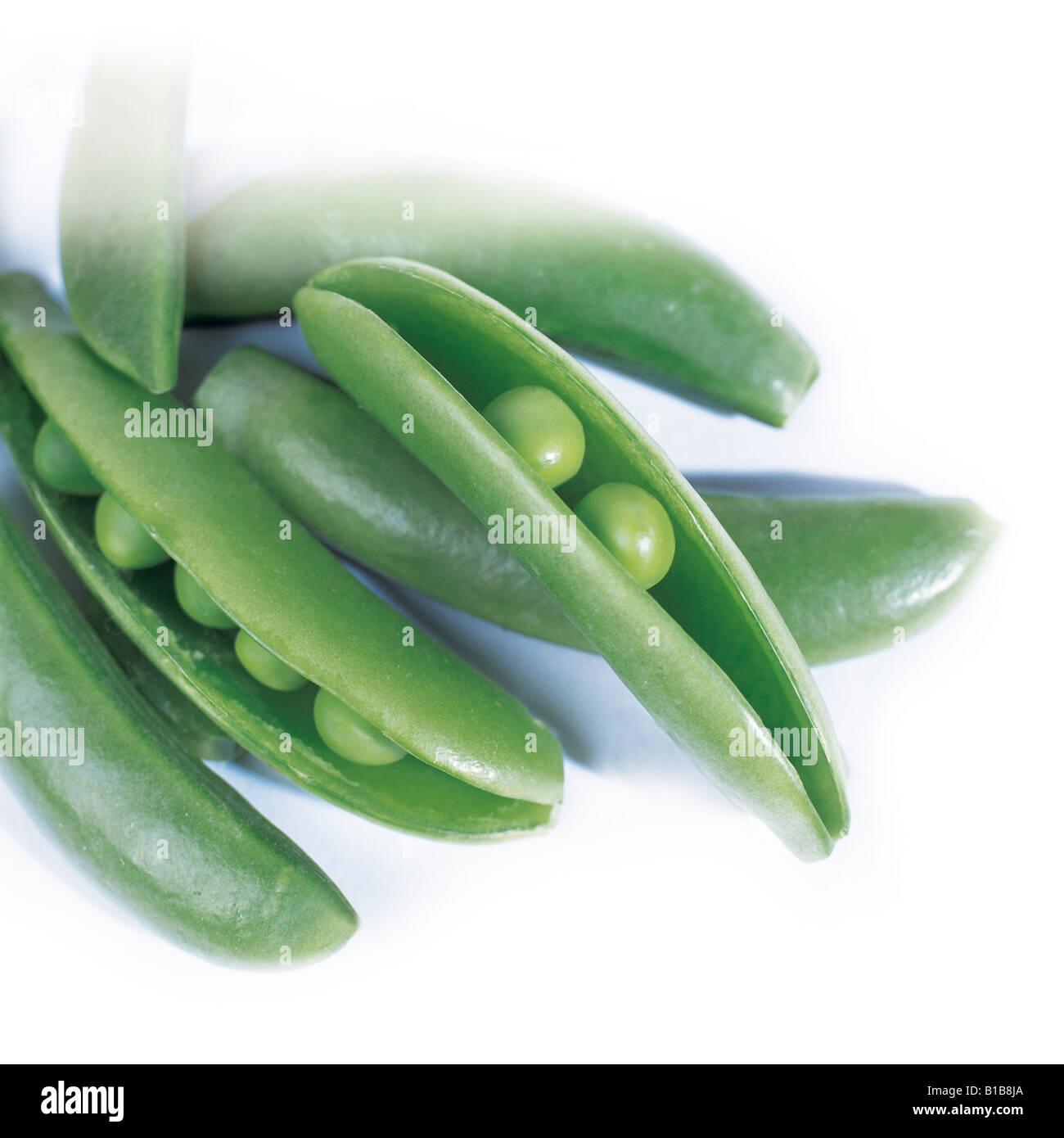 Peas in pods Stock Photo - Alamy