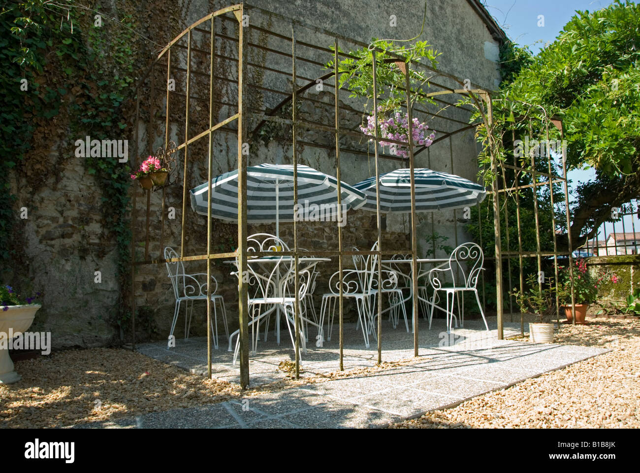 Stock photo of a French Cafe Terrace Stock Photo - Alamy