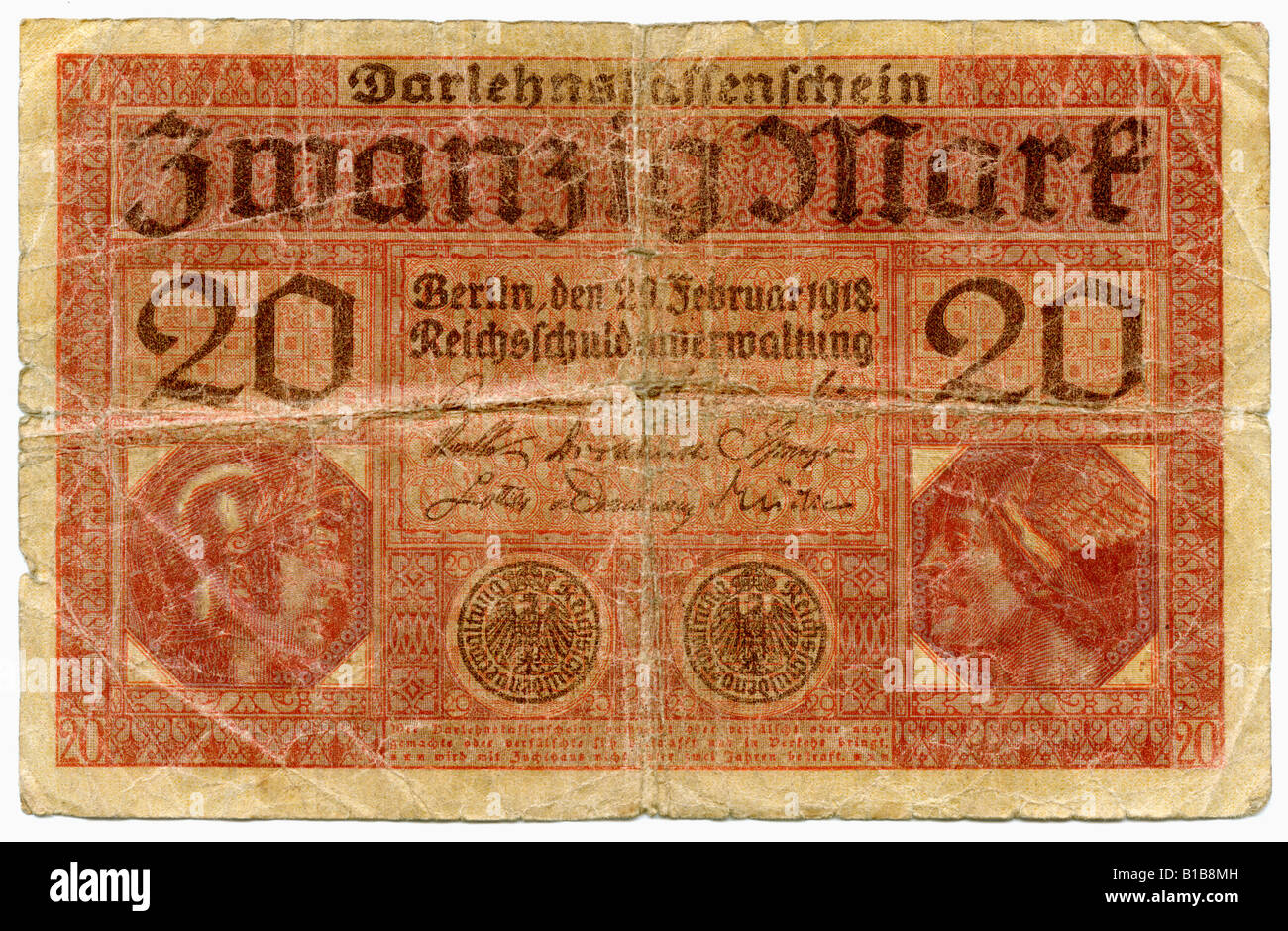 Old german banknotes hi-res stock photography and images - Alamy