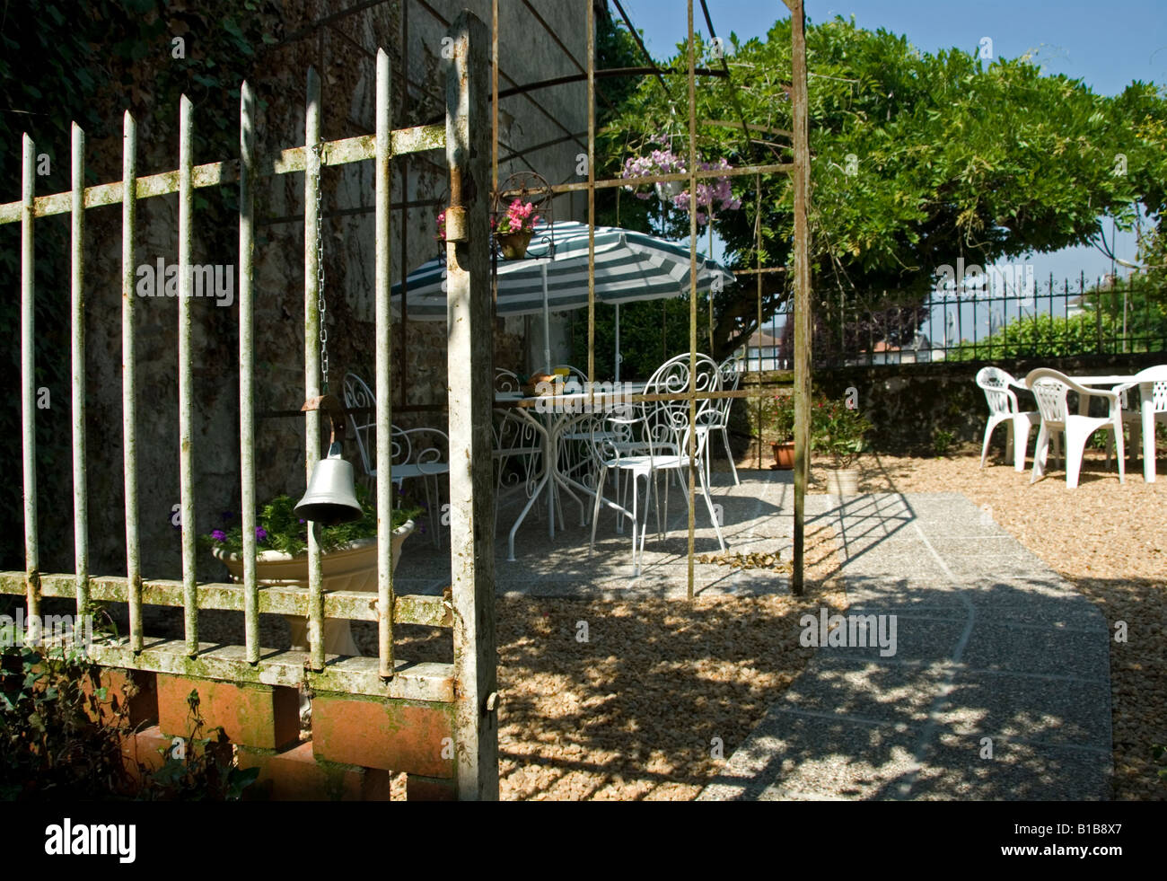 Stock photo of a French Cafe Terrace Stock Photo - Alamy