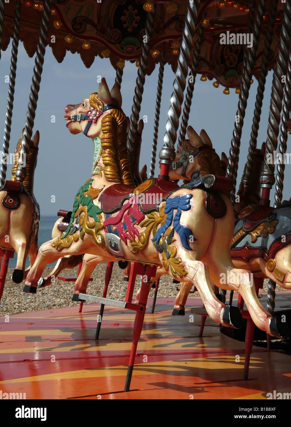 Traditional british merry go round hi-res stock photography and images ...
