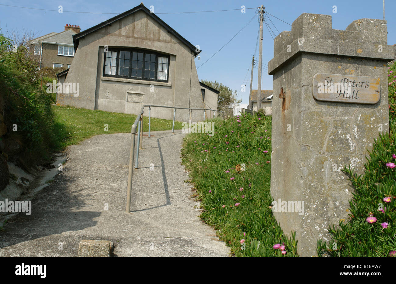 Coverack church hi-res stock photography and images - Alamy