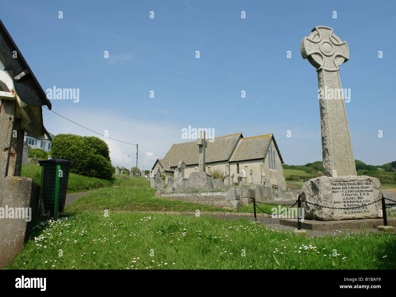 Coverack church hi-res stock photography and images - Alamy